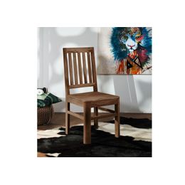 Stuhl Sheesham 45x45x100 rot-braun gebeizt TORONTO #131