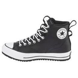 Sneaker Converse "CHUCK TAYLOR ALL STAR WATER-REPELLENT HIKER BOOT", Herren, Gr. 37,5, schwarz-wei&szlig; (schwarz, schwarz, wei&szlig;), Synthetik, Schuhe Sneaker, wasserabweisend