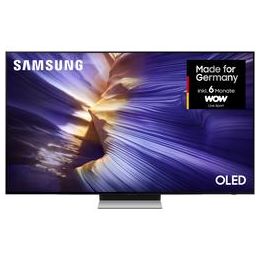 Samsung OLED-Fernseher "GQ77S91FAE", Energieeffizienz: F (A-G), graphitschwarz, 77 &prime;&prime;, Fernseher