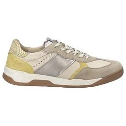 Sneaker Josef Seibel "Arleen 01, cashmere-gelb", Damen, Gr. 42, braun (cashmere, gelb), Obermaterial: 100% Rindsleder Leather cow., Schuhe Sneaker