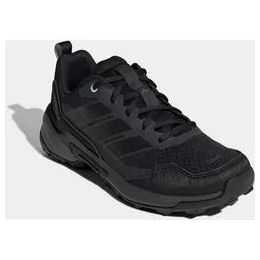 Wanderschuh Adidas TERREX "EASTRAIL 3 W", Damen, Gr. 40, carbon, core schwarz, semi flash aqua, Synthetik, Textil, Schuhe Wanderschuh