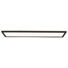Hanseatic LED Panel "DLP220A", schwarz, 1, H: 4,2cm, 1 Stk., Leuchten, Deckenlampe, Deckenleuchte, dimmbar, CCT &uuml;ber Wandschalter, Backlight