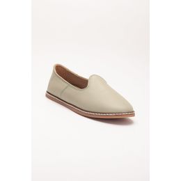 Dalya Leder Slip-On Flache Schuhe Damen