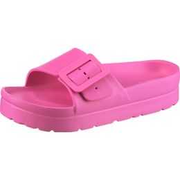 Siebi&acute;s Damen Badepantolette pink Gr&ouml;&szlig;e 40