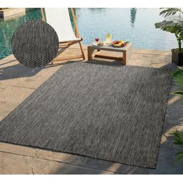 Teppich Bruno Banani "Venezia, auch als L&auml;ufer", schiefer, B:240cm H:4mm L:340cm, Kunstfaser, Teppiche, Teppich, In- und Outdoor geeignet, Sisal-Optik, Wetterfest & UV-best&auml;ndig