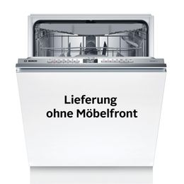 Bosch vollintegrierbarer Geschirrsp&uuml;ler "SBV4ECX28E", Energieeffizienz: A (A-G), silber (wei&szlig;), B:59,8cm H:86,5cm T:55cm, Geschirrsp&uuml;ler, Automatische T&uuml;r&ouml;ffnung f&uuml;r Effizienz, flexible K&ouml;rbe & Schubladen, Topseller