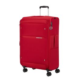 Hartschalen-Trolley Samsonite "GOTWIST", Gr. B/H/T: 48cm x 78cm x 31cm 107 l, true rot, Polyester, Koffer, mit Teleskopgriff und mehreren Tragegriffen, innen aus Polyester