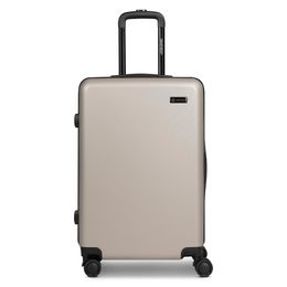 Trolley SMARTBOX "Edition 05 4 Rollen Trolley 66 cm", Gr. 69 l, sanftes wei&szlig;, ABS, Koffer