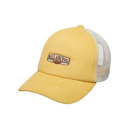 Trucker Cap Billabong "Cord", Kinder, retro gelb, Baumwolle, Caps