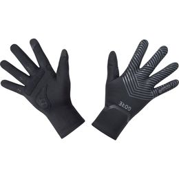 Gore Windstopper Stretch Mid Gloves Bekleidung Unisex schwarz S
