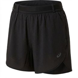 asics Metarun Split Shorts Bekleidung Damen schwarz XS