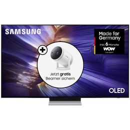 Samsung OLED-Fernseher "GQ77S91FAE", Energieeffizienz: F (A-G), graphitschwarz, 77 &Prime;, Fernseher