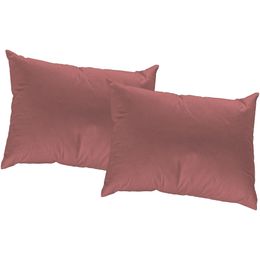 Dekokissen Adam "Uni Light Collection", rot (cherryrot, unifarben), B:60cm L:40cm, Obermaterial: 100% Baumwolle, Dekokissen_Sitzkissen_Kissenh&uuml;llen, im Uni Design
