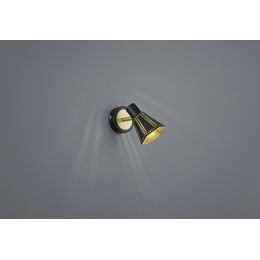 Trio Leuchten HOUSTON Wandleuchte Schwarz, 1-flammig