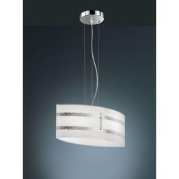 Trio Leuchten NIKOSIA Pendelleuchte Chrom, 2-flammig
