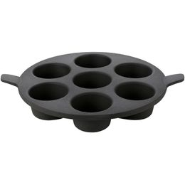 Grillschale Tepro, schwarz, &Oslash;:32cm, Gusseisen, Backbleche, f&uuml;r Geb&auml;ck; 32 cm Durchmesser