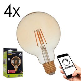 Eglo Leuchten LED E27 4er Set 5,5 Watt 2200 Kelvin 500 Lumen