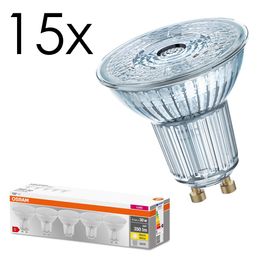 LEDVANCE LED GU10 15er Set 4,3 Watt 2700 Kelvin 350 Lumen