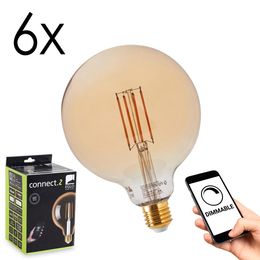 hofstein LED E27 6er Set 6 Watt 2200 Kelvin 650 Lumen