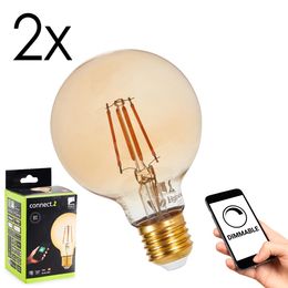 hofstein LED E27 2er Set 5,5 Watt 2200 Kelvin 500 Lumen