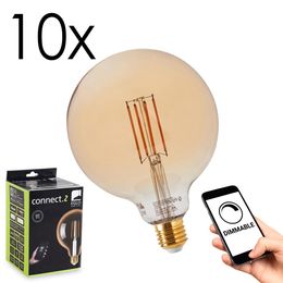 hofstein LED E27 10er Set 6 Watt 2200 Kelvin 650 Lumen