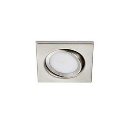 hofstein Trio Leuchten RILA Einbauleuchte LED Nickel-Matt, 1-flammig