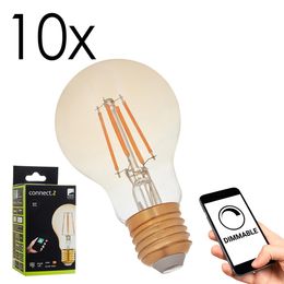 Eglo Leuchten LED E27 10er Set 5,5 Watt 2200 Kelvin 500 Lumen