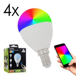 Eglo Leuchten LED E14 4er Set 5 Watt 6500 Kelvin 400 Lumen