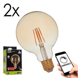 Eglo Leuchten LED E27 2er Set 5,5 Watt 2200 Kelvin 500 Lumen