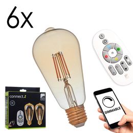 Eglo Leuchten LED E27 6er Set 5,5 Watt 2200 Kelvin 500 Lumen