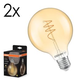 Osram LED E27 2er Set 3,4 Watt 2700 Kelvin 470 Lumen