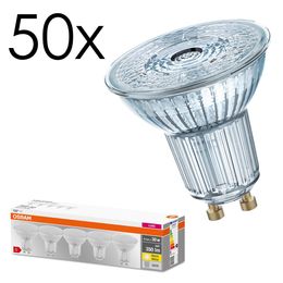 LEDVANCE LED GU10 50er Set 4,3 Watt 2700 Kelvin 350 Lumen
