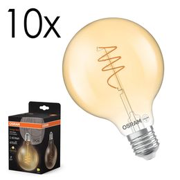 Osram LED E27 10er Set 3,4 Watt 2700 Kelvin 470 Lumen