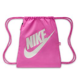 Turnbeutel Nike Sportswear "NK HERITAGE DRAWSTRING", playful pink, playful pink, summit wei&szlig;, Kunstfaser, Taschen, sportlicher Stil, f&uuml;r Fitness und sportliche Aktivit&auml;ten
