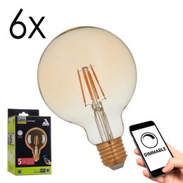 Eglo Leuchten LED E27 6er Set 5,5 Watt 2200 Kelvin 500 Lumen