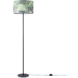 Paco Home Stehlampe "Ostende 534", schwarz, 1, &Oslash; 38cm H: 144cm, Leuchten, Stehleuchte Kinderzimmer Lampe Leselampe Deko Wohnzimmer Palme, Stehlampe