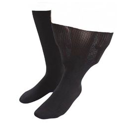 1 Pack Extra Breite Locker Sitzen Baumwoll-Oedema-Socken f&uuml;r Geschwollene Kn&ouml;chel