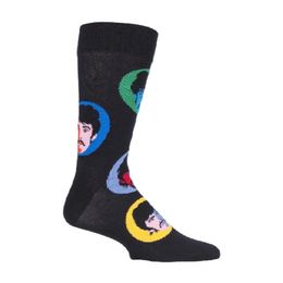 Happy Socks 1 Pack Herren Offiziell Lizensierte Die Beatles Spa&szlig;socken