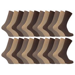 100% Baumwolle Herren Nicht-Elastische Atmungsaktive Socken