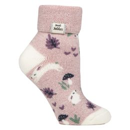 Heat Holders Gem&uuml;tliche Umschlagmanschetten-Loungesocken | Warme Wintersocken f&uuml;r Damen