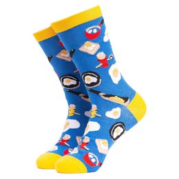 Food Design Neuheit Unisex Baumwollsocken