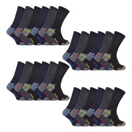 24 Paar Herren Multipack Ultimative Baumwollreiche Arbeitssocken