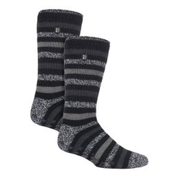 Heat Holders 2 Paar Herren Winter Crew Hausschuhsocken