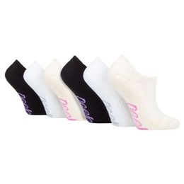 JEEP Damen 6er-Pack Bambus Unsichtbare Socken | Unsichtbare Socken mit Fersenhalt