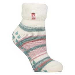 Heat Holders Damen Weiche Streifen-Loungewollsocken f&uuml;r den Winter