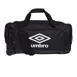 Umbro - Reisetasche mit Rollen (Schwarz/Wei&szlig;)