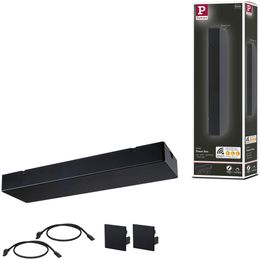 Paulmann Schienensystem-Einspeiser "Linion Power Box Signalschwarz 230/24V 180VA", schwarz, B:36,5cm H:4cm T:10cm, Stromschienensysteme, Smart Home