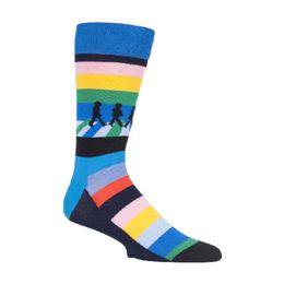 Happy Socks 1 Pack Herren Offiziell Lizenziertes The Beatles Scherzsocken