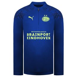 Puma PSV Eindhoven Herren-Fu&szlig;balloberteil, blau