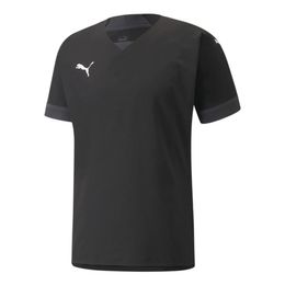 Puma TeamFinal Herren Schwarz Trainings-T-Shirt